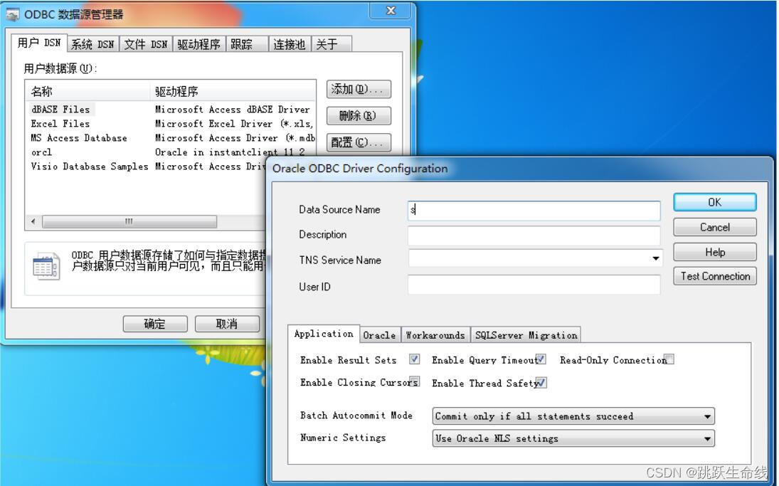 Oracle ODBC连接配置-CSDN博客