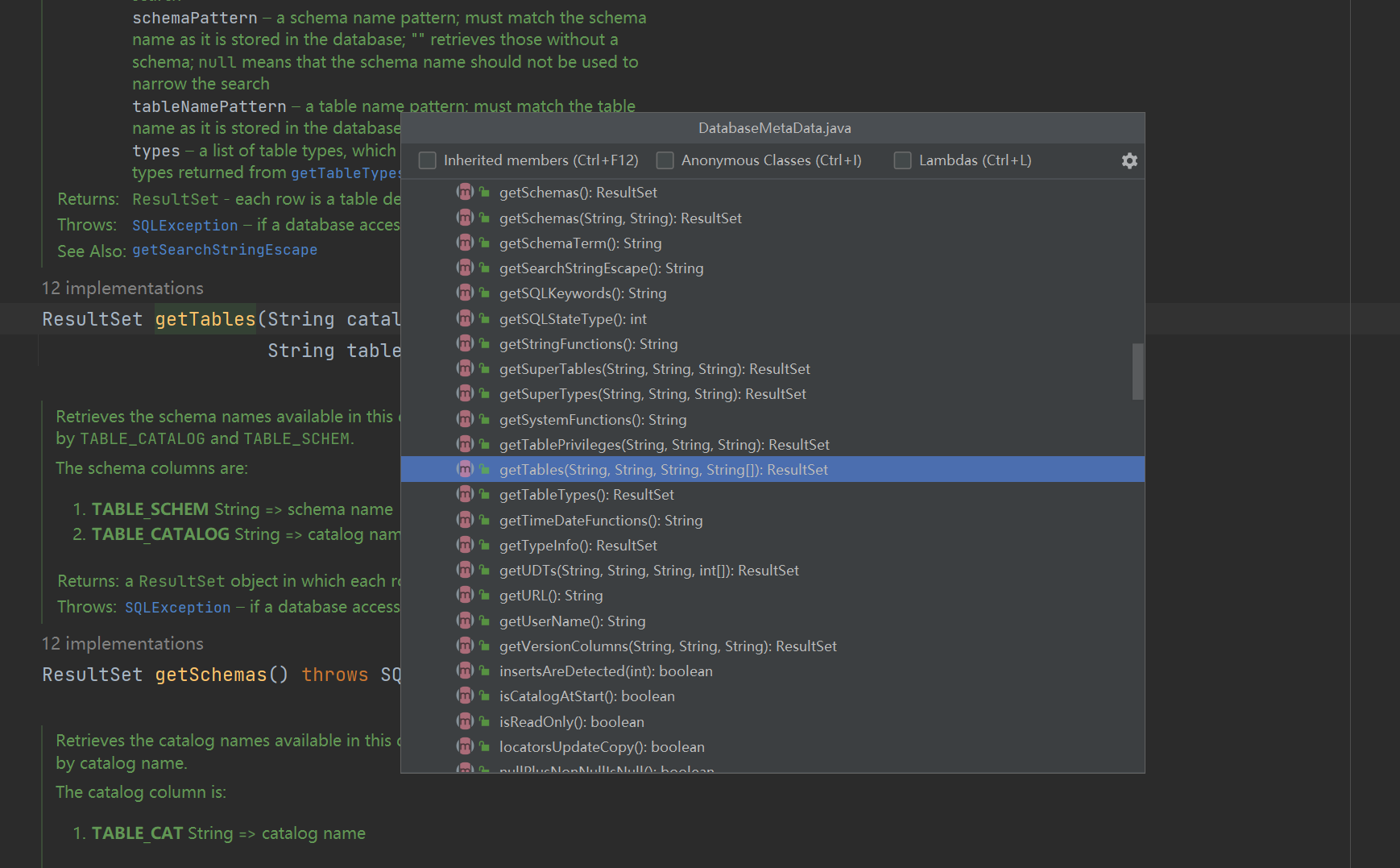 [Java] How to write a database document generating tool with JDBC? - Programmer Sought
