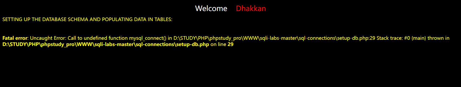 sqli-labs靶场下载安装以及一些常见问题的解决_sqli forbidden-CSDN博客
