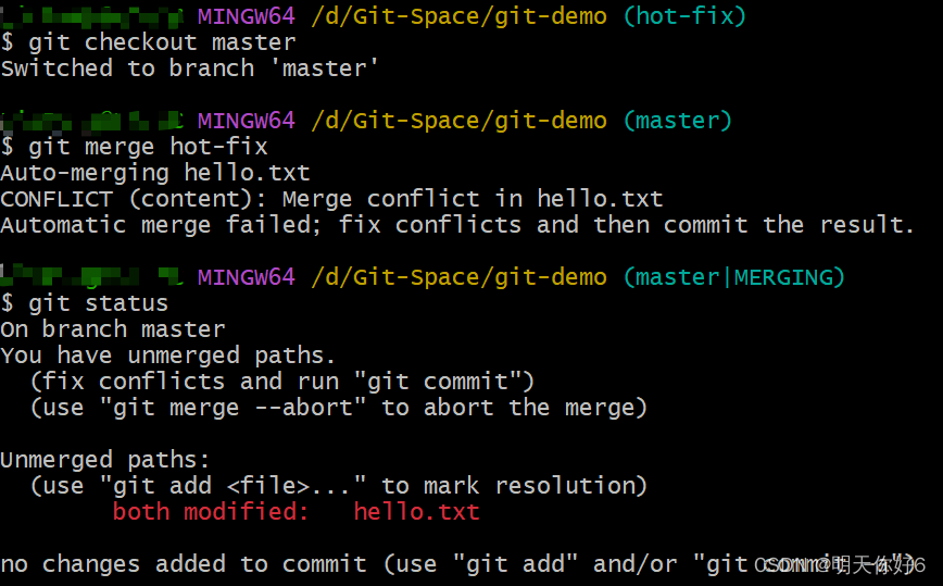 Git分支操作命令及团队协作请为如何在 Git 设置中协调不同分支设置首选 Git 行为。 Csdn博客