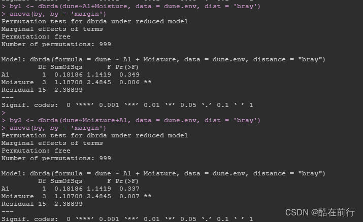 【R生态】非参数多元检验（ADONIS、ANOSIM、PERMANOVA及MRPP等多元方差分析）_置换多元方差分析-CSDN博客