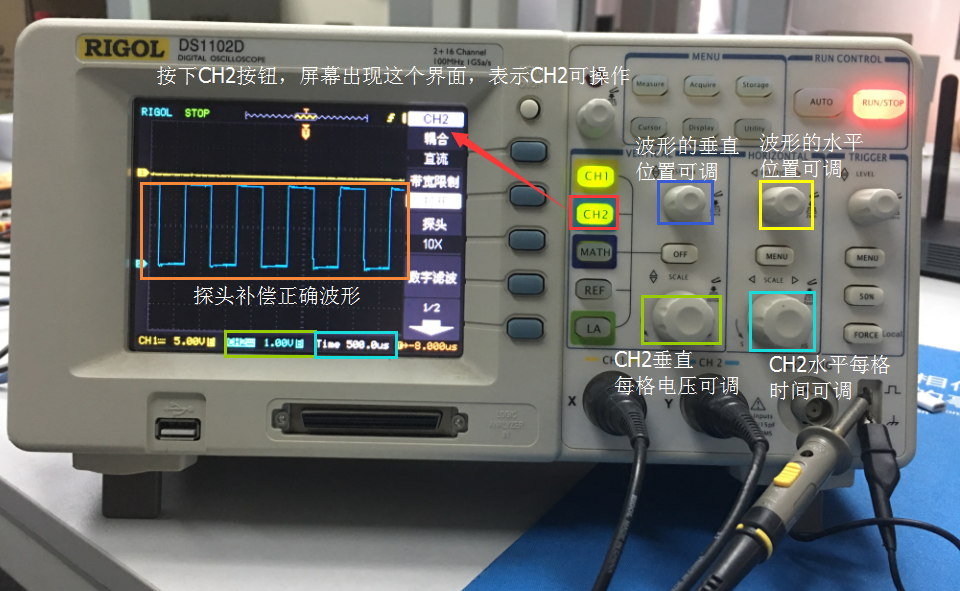 RIGOL DS1102D示波器说明及纹波、上电脉冲、时序测试_rigol示波器使用教程-CSDN博客