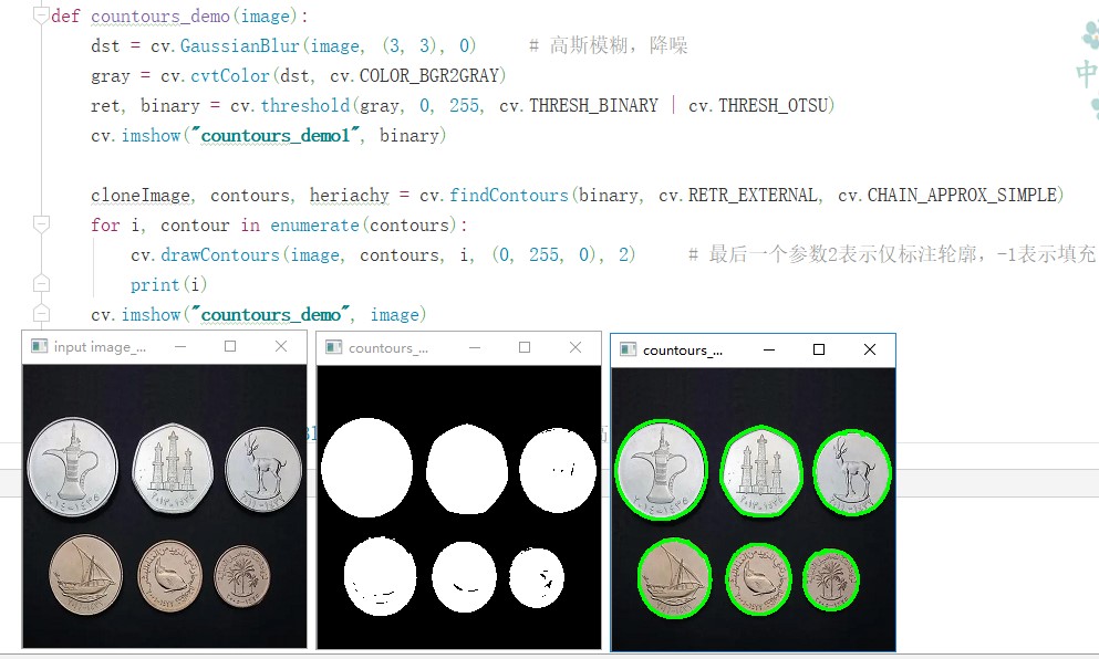 Python+OpenCV（十二）——轮廓发现_再说就烦了的博客-CSDN博客