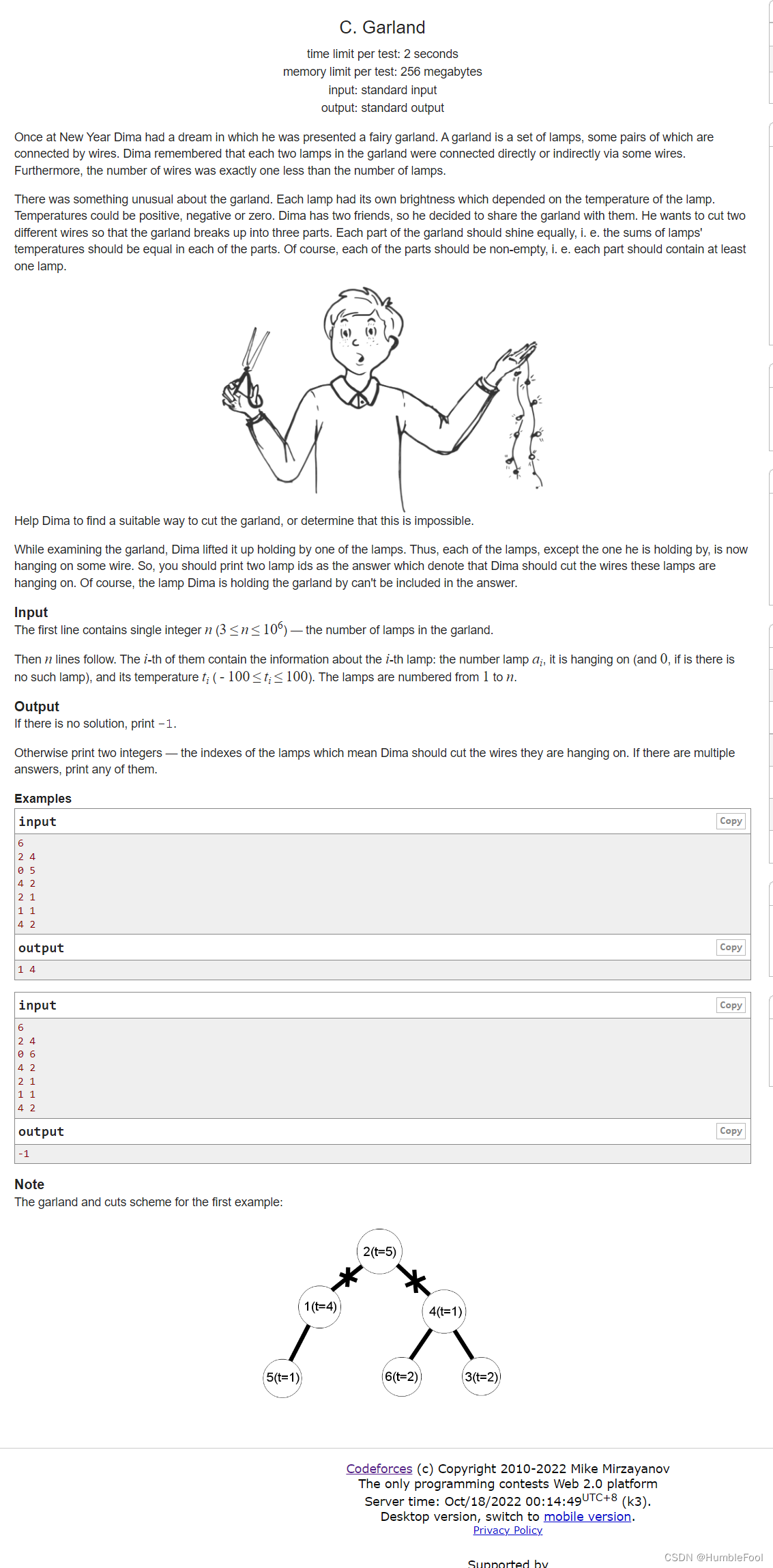 Codeforces Round #398 (Div. 2) C. Garland-CSDN博客
