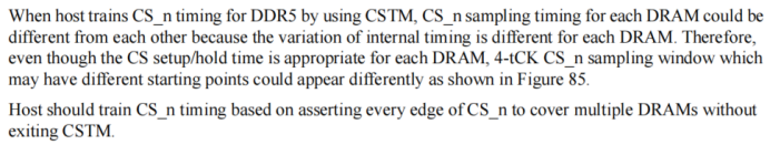 【JESD79-5之】4 DDR5 SDRAM命令描述和操作-20(CS training mode(CSTM))_ddr5 cs-CSDN博客
