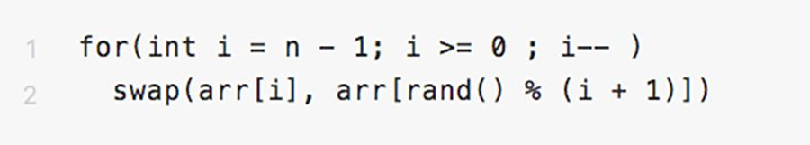 这或许是讲解Knuth（Shuffle）洗牌算法最好的文章_易语言 knuth shuffle-CSDN博客