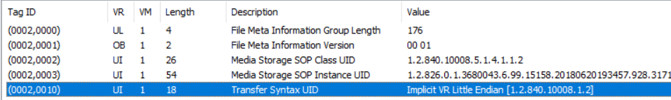7 DICOM成像协议编码实现-有损压缩和无损压缩解压_dicom itemdelimitation-CSDN博客