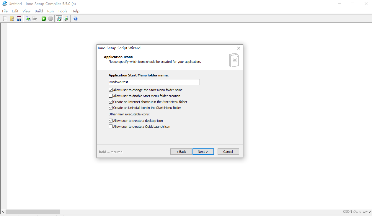 Flutter桌面开发 — Windows App打包以及使用Inno Setup生成.exe文件安装包_flutter打包windows-CSDN博客