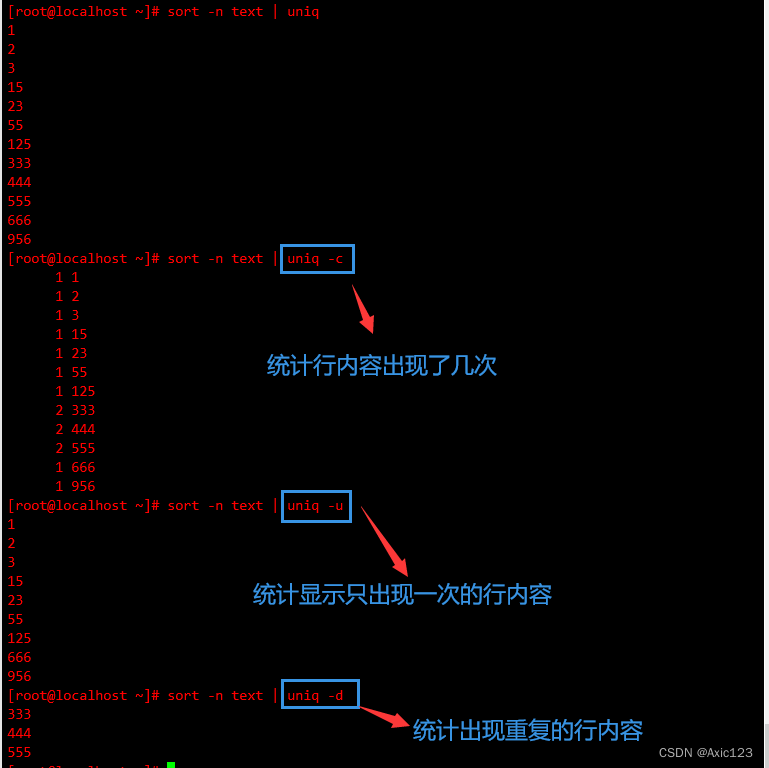shell脚本——sort、uniq、tr、cut、split、paste、eval命令_shell tr命令去重-CSDN博客