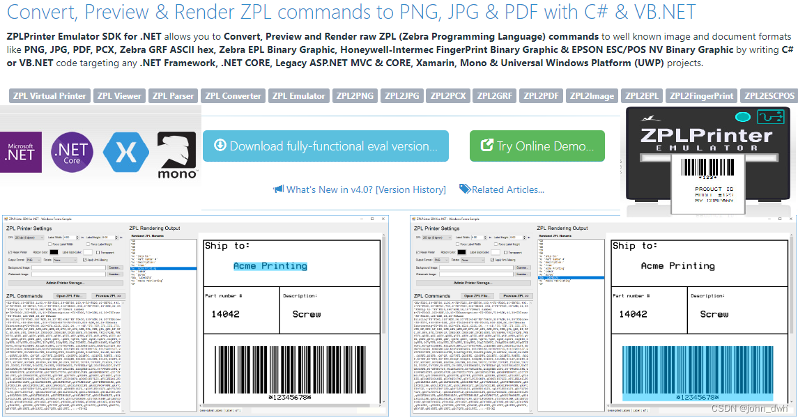 ZPLPrinter SDK for .NET 4.0.22.1227 Crack-CSDN博客