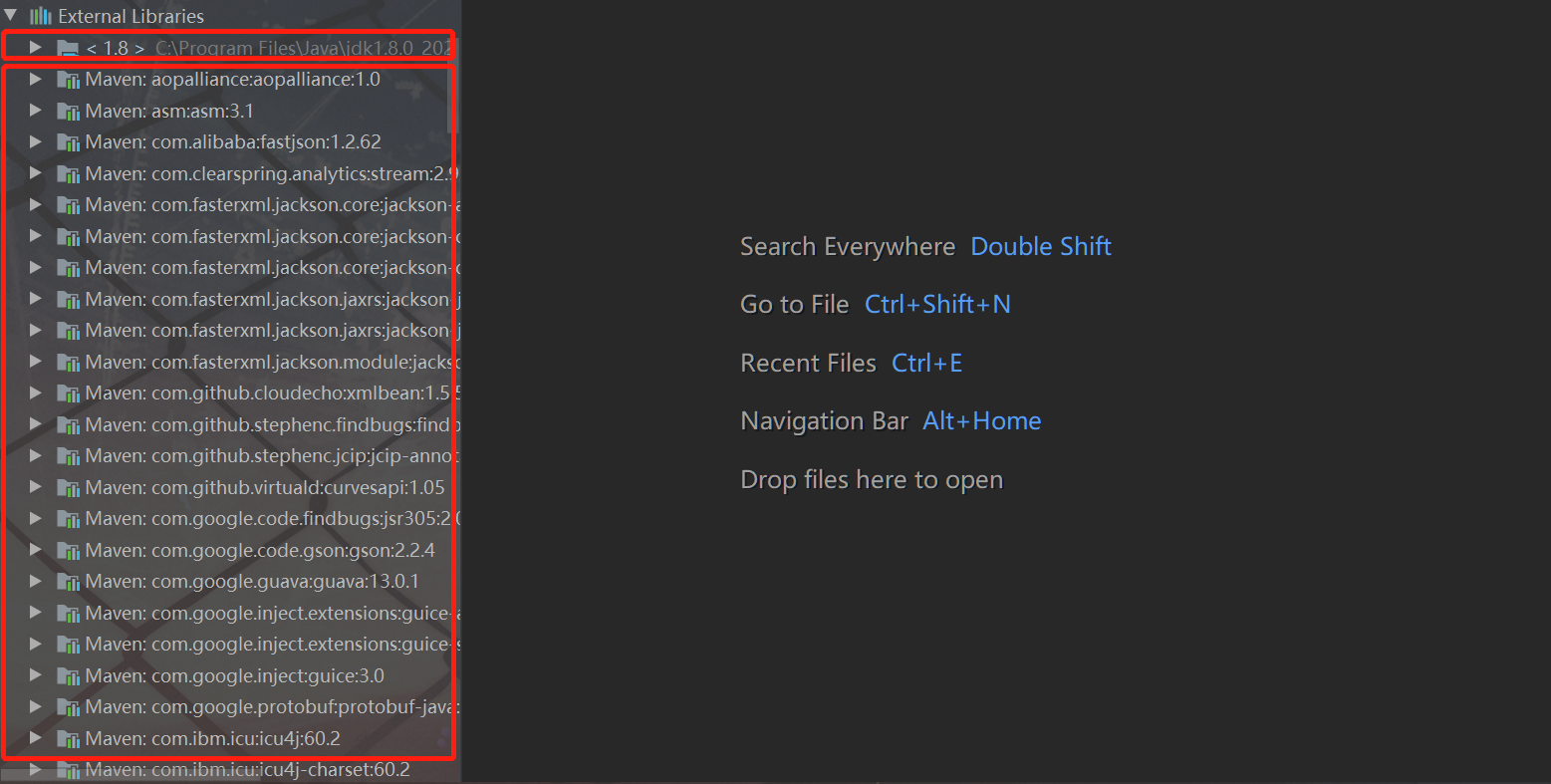 idea引入pom文件，导入依赖后，External Libraries包为空_idea的libraries是空的-CSDN博客