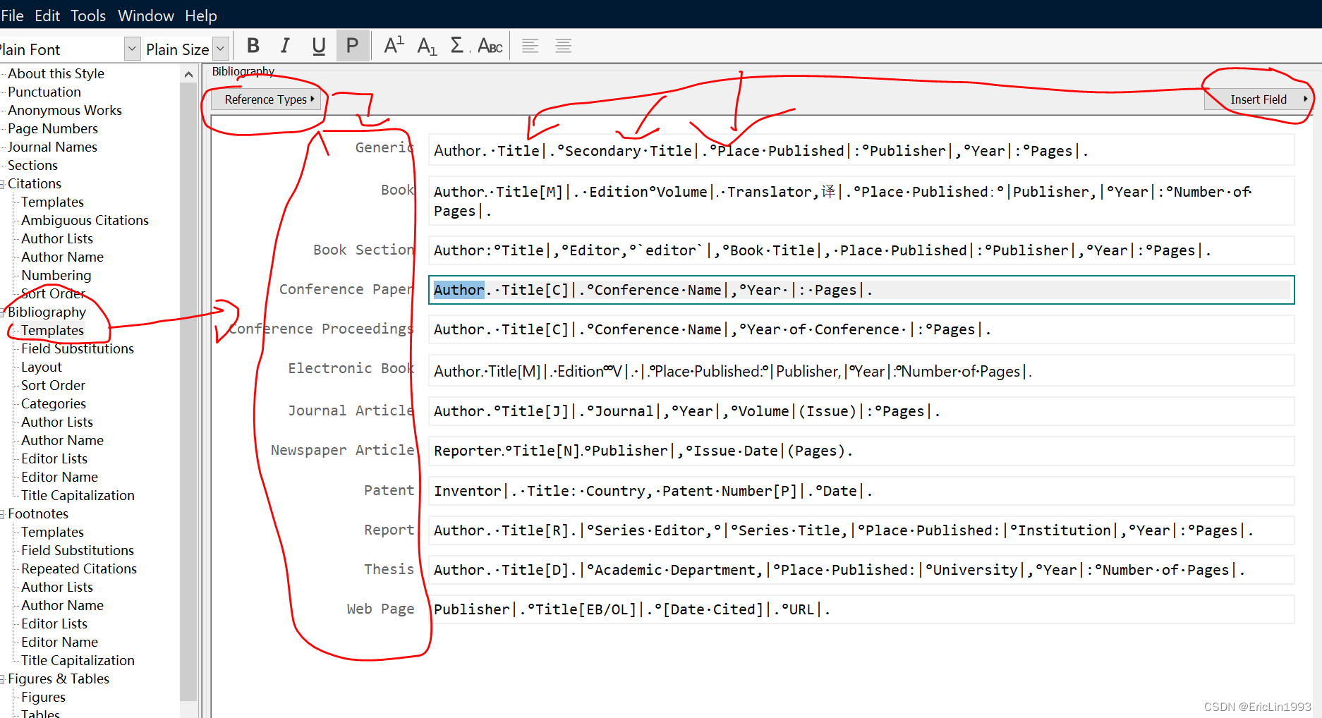 如何编辑EndNote的文后参考文献（bibliography）的格式_endnote bibliography-CSDN博客