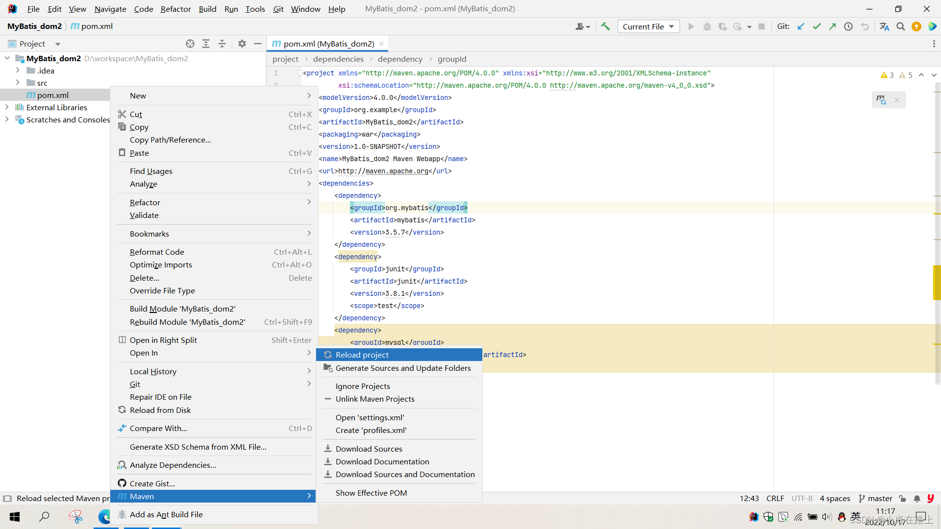 最详细的MyBatis构建，极其细腻教学。建议入门操作_jdk 1.8 对应 mybatis-CSDN博客