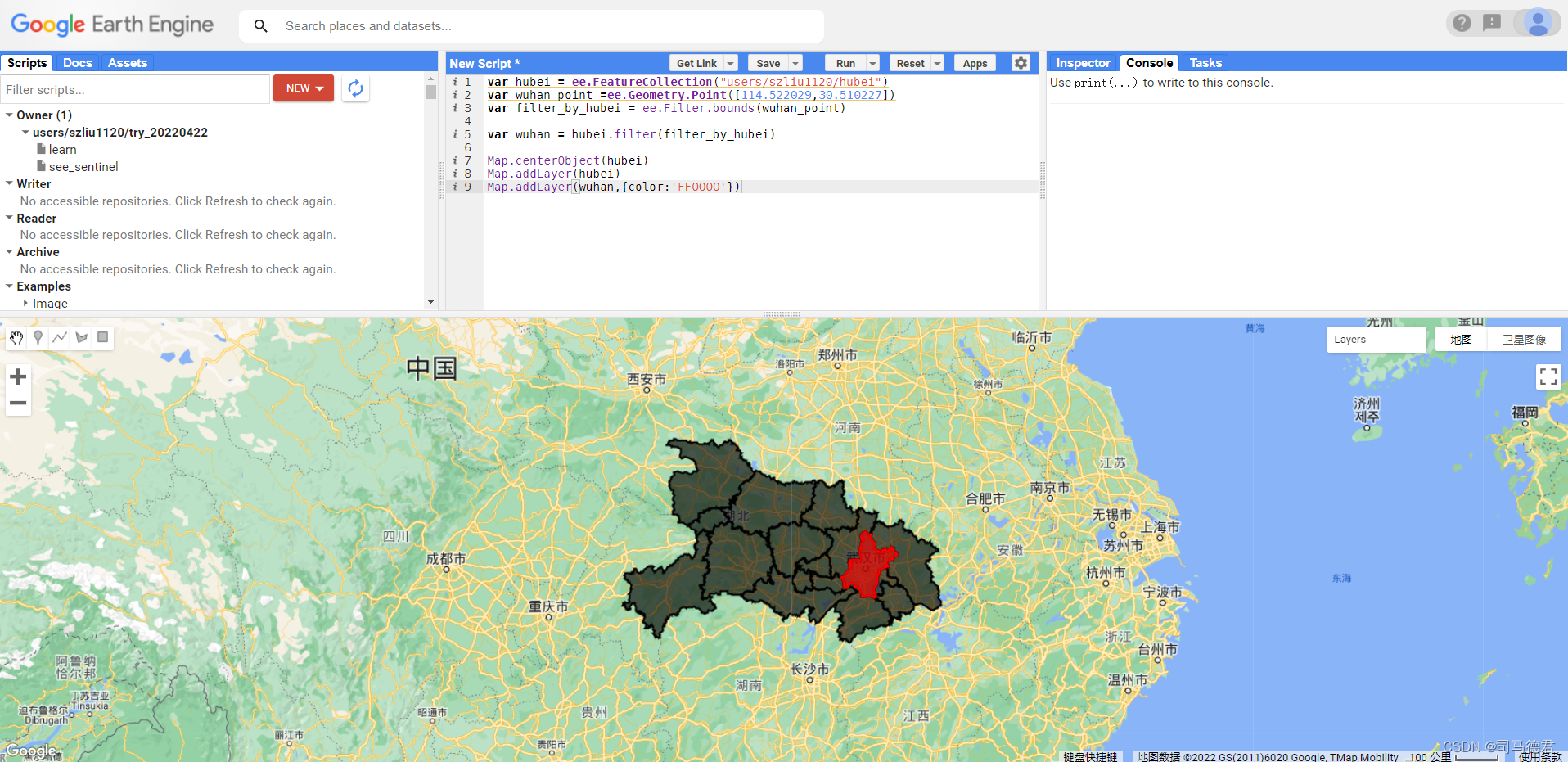 GEE学习笔记【3】GEE的数据类型之Geometry, Feature,Feature collection_gee geometry-CSDN博客