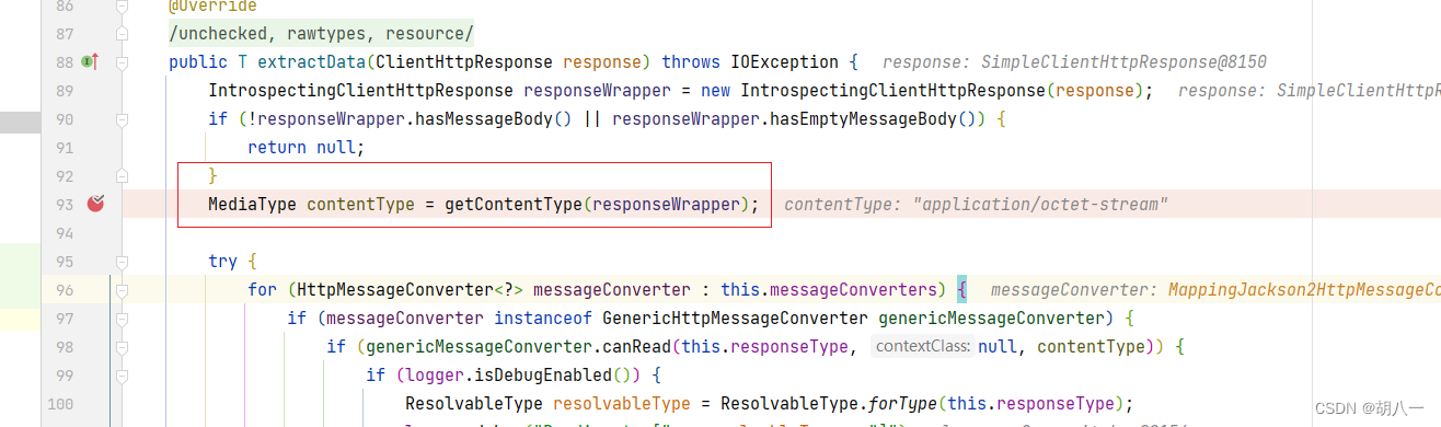 解决:Could not extract response: no suitable HttpMessageConverter found for content type [xxx]_org ...