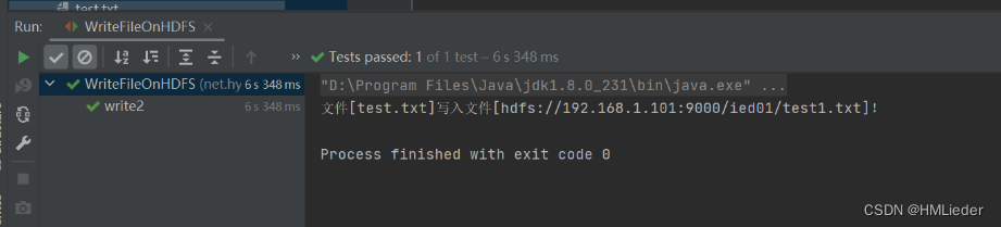 使用java Api操作hdfs使用java Api读取hdfs的数据 Csdn博客