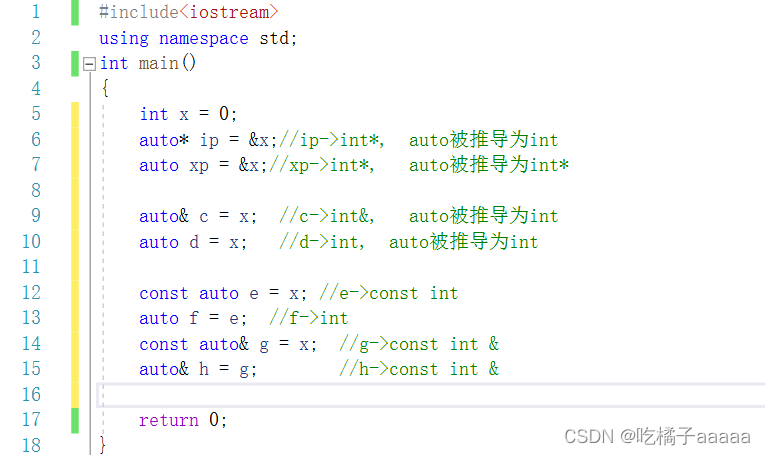 C++基础：关键字auto_c++ auto-CSDN博客
