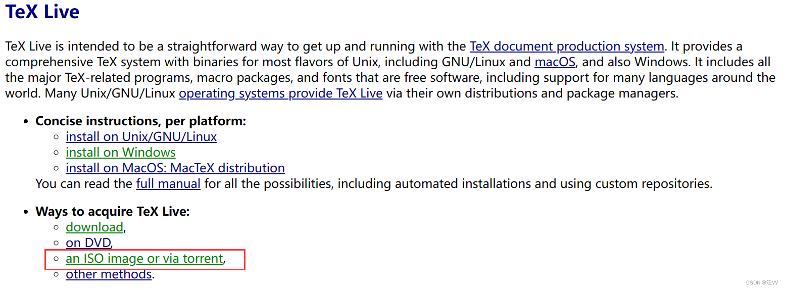 Tex Live下载教程_texlive下载-CSDN博客