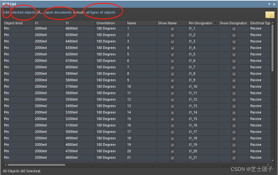 AD20原理图批量修改引脚名称_ad中原理图库批量引脚设置-CSDN博客