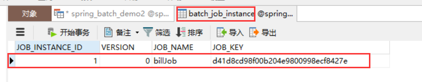 Spring Batch之配置DB Job Repository 项目举例(三)_jobrepository-CSDN博客
