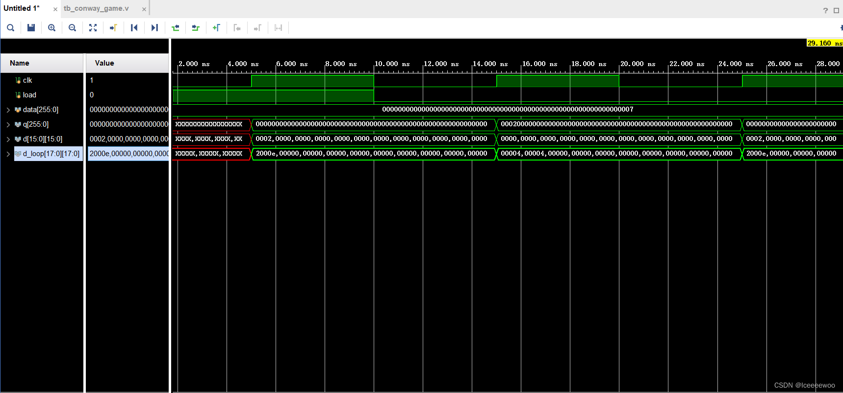用Verilog实现Conway‘s Game of Life 16x16(HDLbits的Conwaylife题)_基于verliog实现迷宫游戏-CSDN博客