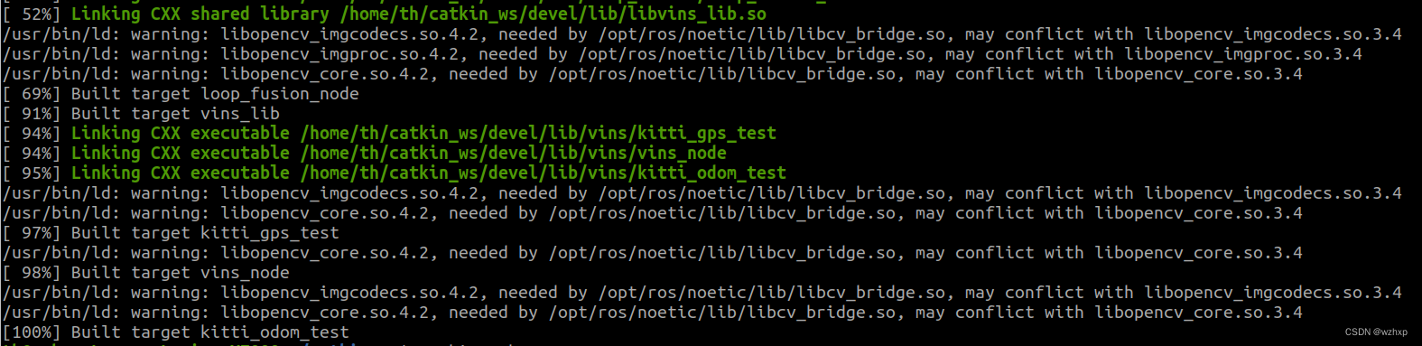 Ubuntu20运行vins fusion中解决cv_brige与opencv版本冲突问题_ubuntu20 vins-fusion报错修改opencv-CSDN博客