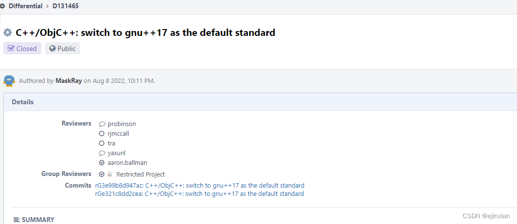 LLVM 16 默认标准从 C++14 升级 C++17_llvm 升级-CSDN博客