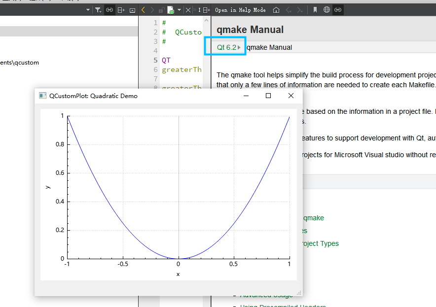 Qt6.2.2下使用QCustomPlot 2.1报错的解决方法_error: c2882: “qcp”: 在表达式中非法使用命名空间标识符-CSDN博客