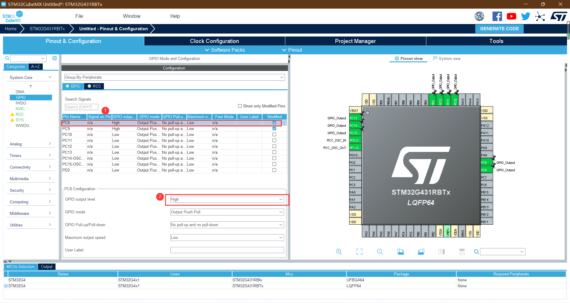 蓝桥杯嵌入式（STM32G431RBT6）入门第一天——点亮LED｜CSDN创作打卡_stm32g431rbt6启动设置-CSDN博客