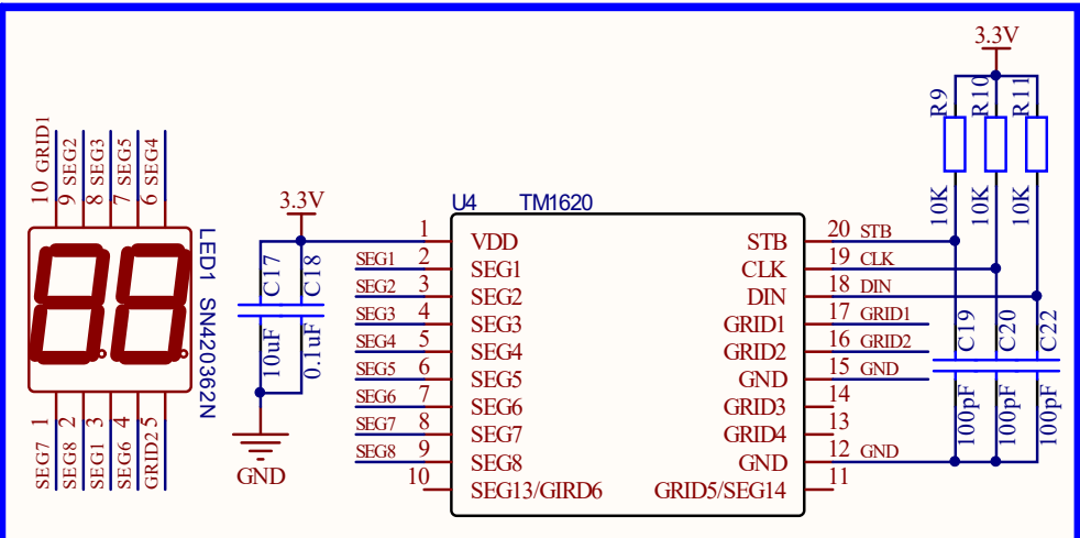 TM1620驱动_tm1620驱动6数码管程序-CSDN博客