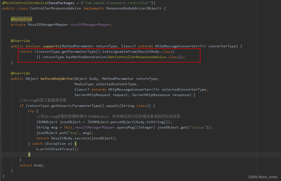 Springboot统一处理返回格式 Springboot 返回前端状态码 Csdn博客