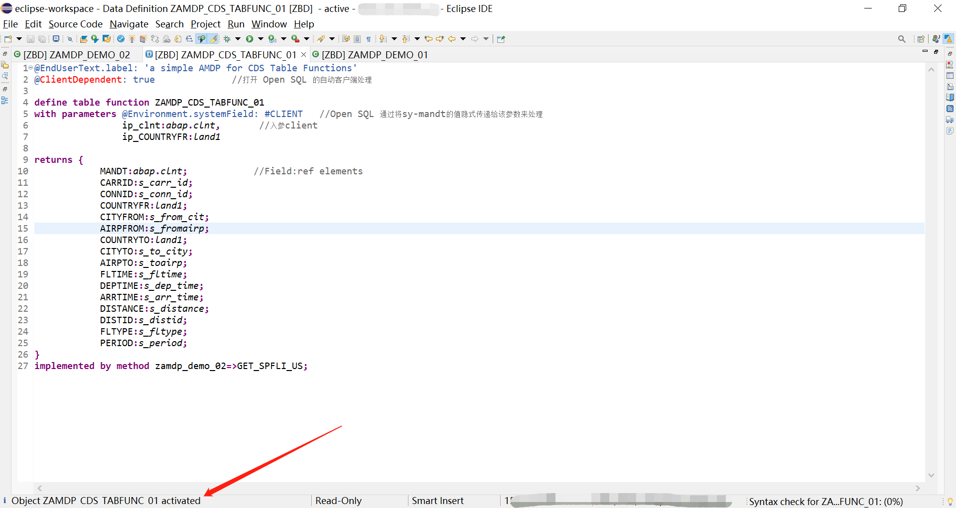 Sap 02 Amdp Functions For Cds Table Functions Amdp For Table Function Csdn博客