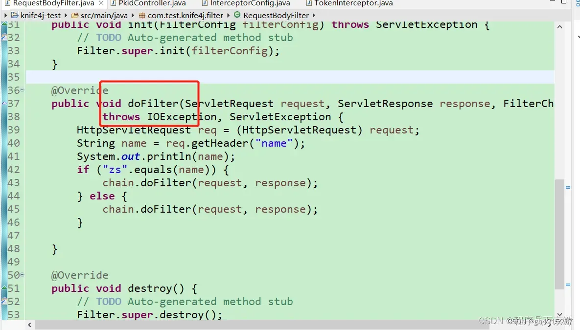 Springboot添加过滤器filterspring Boot过滤器推荐 Csdn博客 