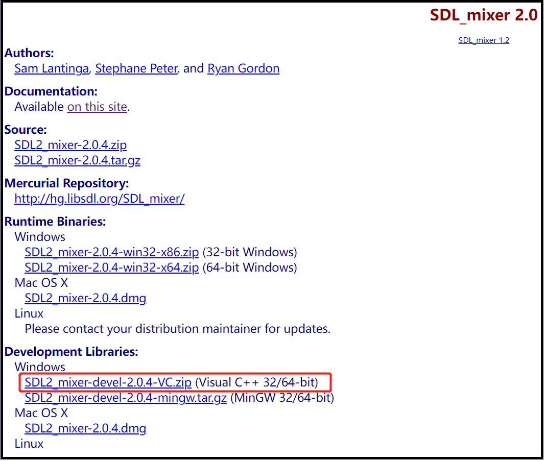 SDL —— SDL_mixer_sdl mixer-CSDN博客