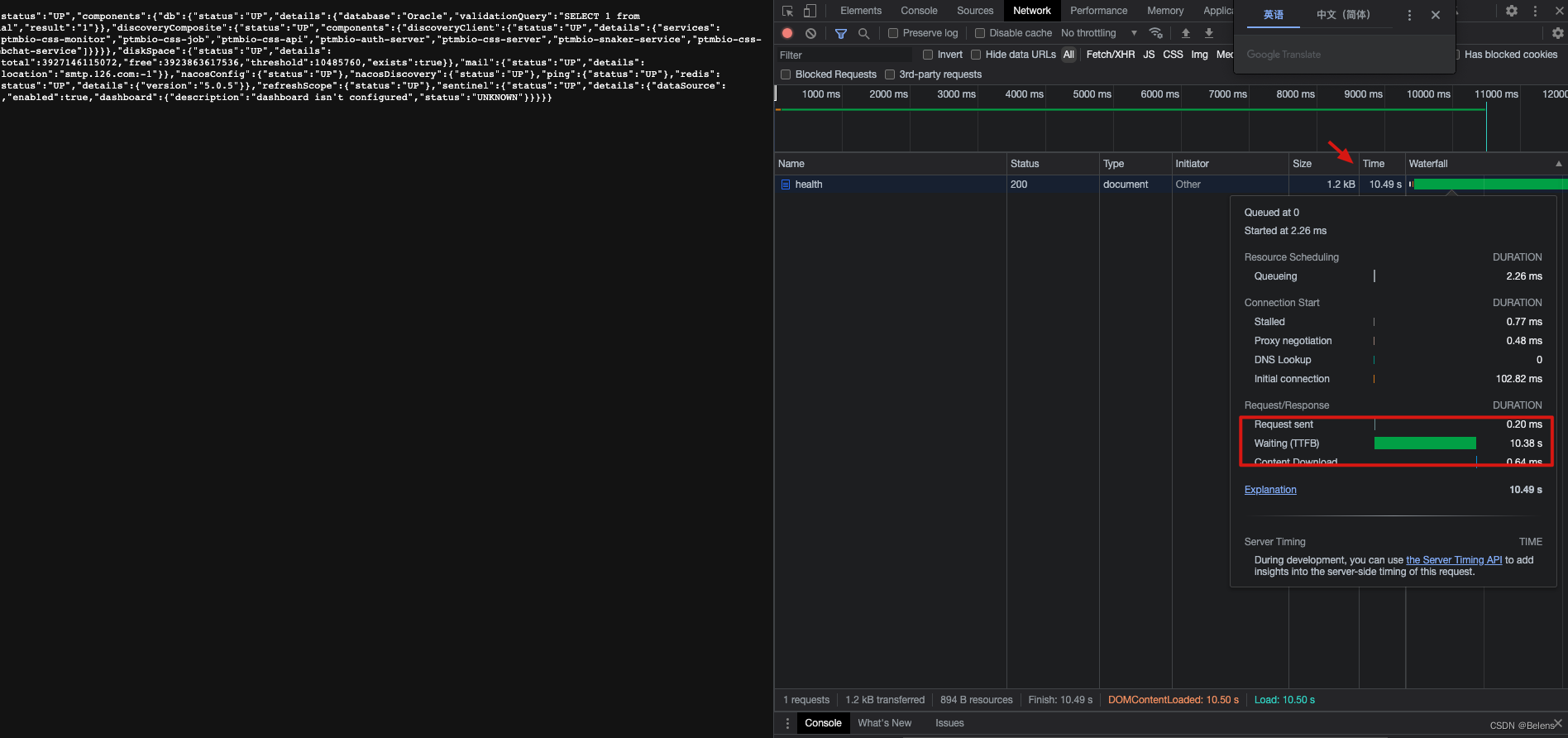SpringbootAdmin java.util.concurrent.TimeoutException 离线解决办法_did not observe any item or ...