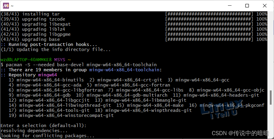 Windows 配置 C/C++ 编译环境指南_安装MinGW与MSYS32-CSDN博客