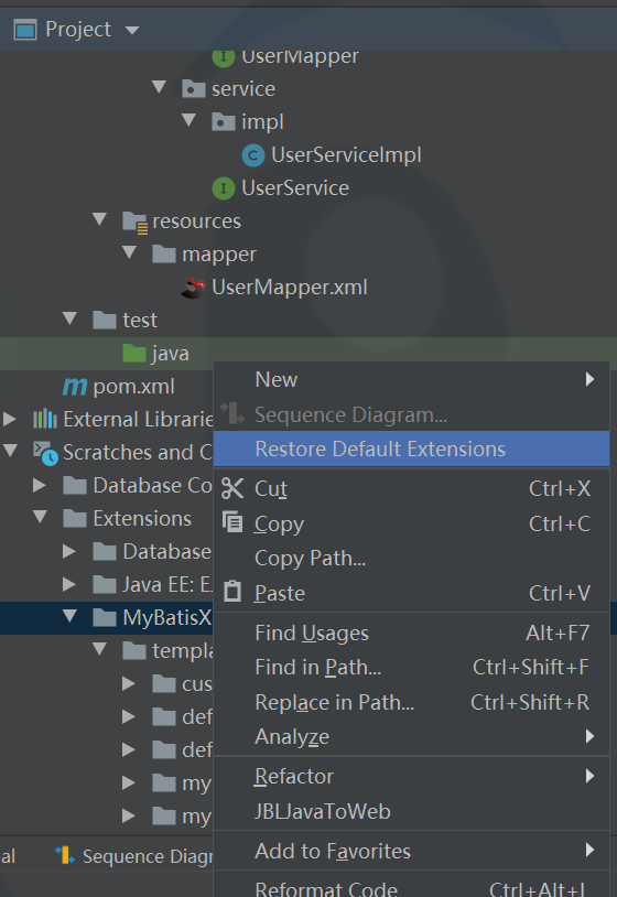 idea中mybatisx使用_database navigator无法使用mybatisx-CSDN博客