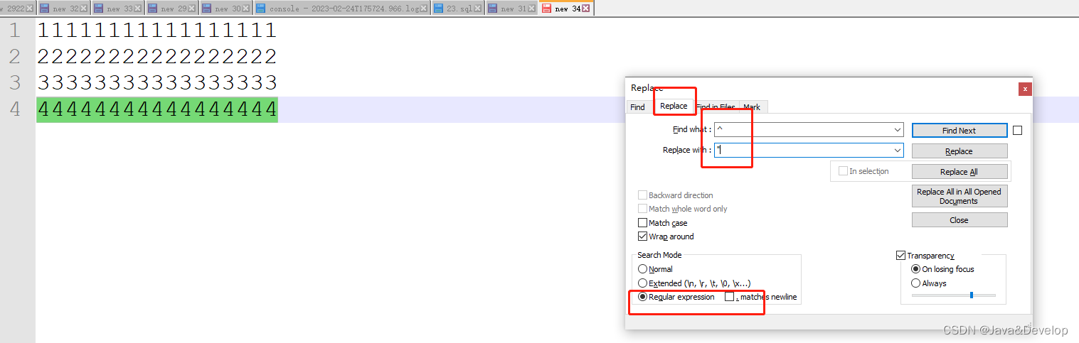 Notepad++给文本前后增加双引号或者单引号 或逗号_notepad怎么给每个加引号-CSDN博客