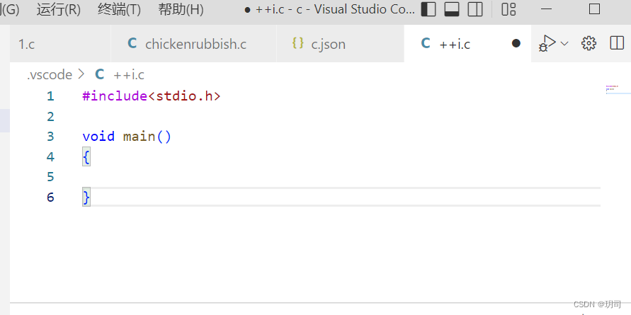 【vscode新建文件设置默认代码以C语言为例】_vscode新建文件默认代码-CSDN博客