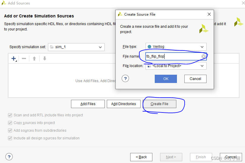 入门FPGA之vivado项目创建_fpga .sv文件-CSDN博客