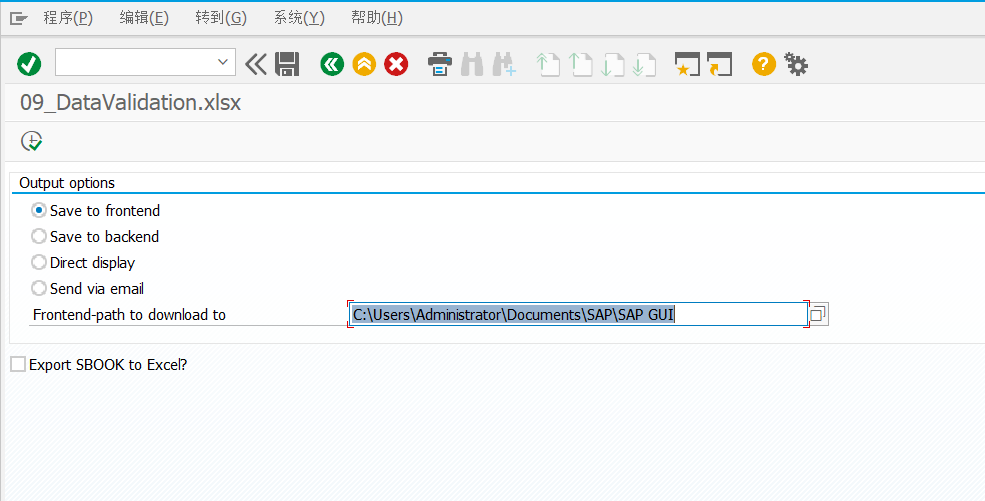 SAP ABAP通过ABAP2XLSX对EXCEL的操作（控制输入值从下拉框选DATA VALIDATION）_sap abap2xls-CSDN博客