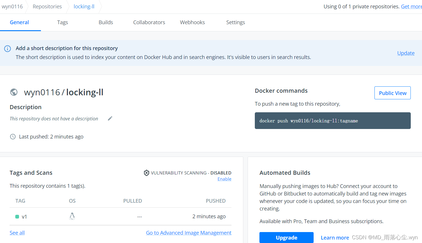docker镜像管理_校验docker镜像md5_MD_雨落心尘.wyn的博客-CSDN博客