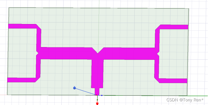 微带T型一分四功分器HFSS仿真与实物制作教程_t型功分器-CSDN博客