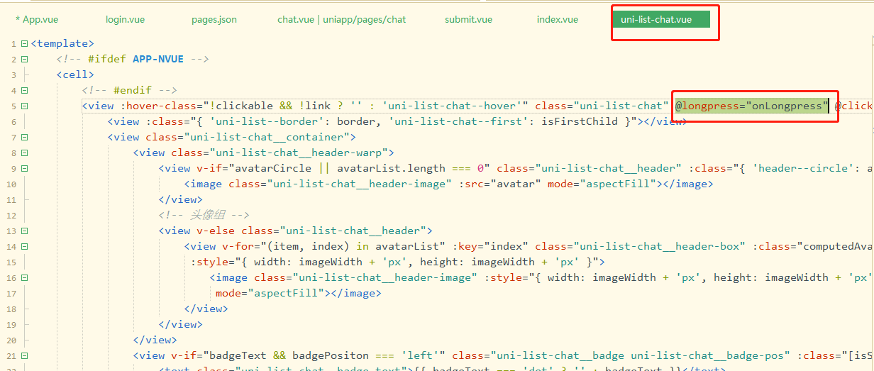 【uniapp】 聊天列表页长按菜单_uniapp长按弹出菜单-CSDN博客