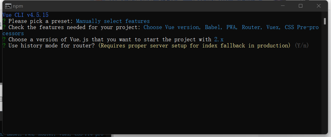 如何创建一个Vue项目（Vue2脚手架的安装）_脚手架创建vue2项目-CSDN博客
