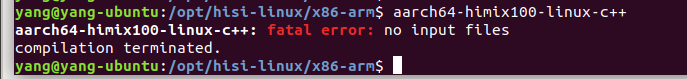 关于 海思Hi3559安装好sdk和编译器后运行编译器出现“bash: ...aarch64-himix100-linux-c++: No such file or directory” 的 ...
