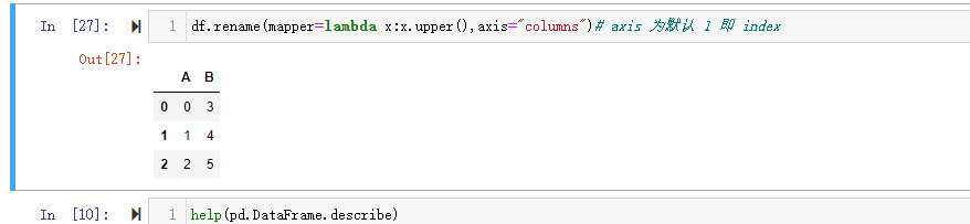 Pandas 模块-操纵数据(1)-重命名-rename()-rename_axis()_pandas rename-CSDN博客