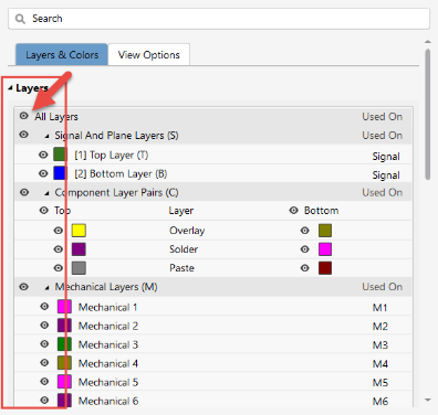 AD19层的显示和隐藏和颜色设置_ad19单层显示模式-CSDN博客